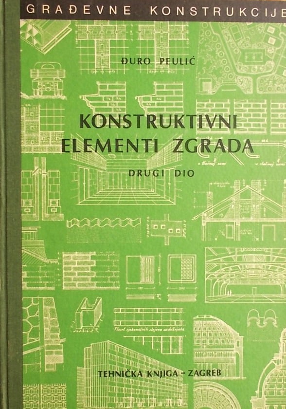 Konstruktivni elementi zgrada, drugi dio | Knjižara i antikvarijat ...